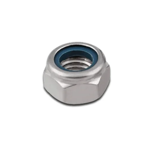 Tuerca hexagonal inserto Nylon NC - tornillosestructurales.com